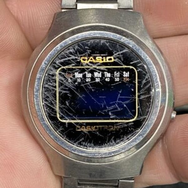 Casio Casitotron Untested Vintage Original Casio Band | WatchCharts ...