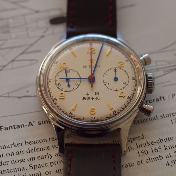 Seagull Sea-Gull 1963 chronograph with steel case back | WatchCharts
