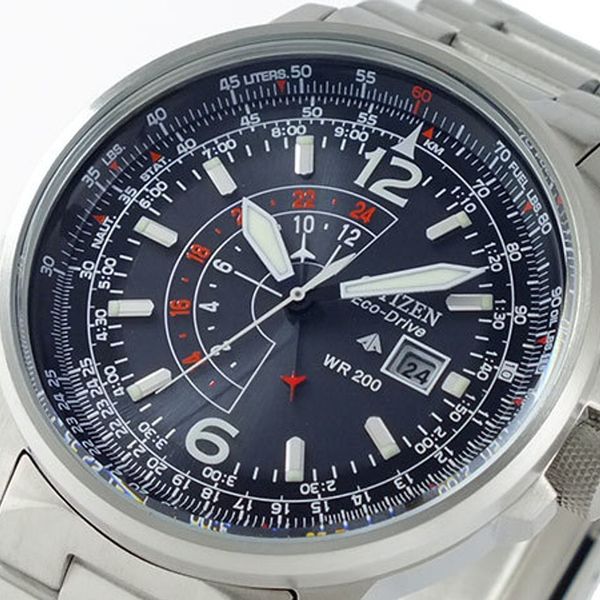 Citizen Promaster Air Nighthawk BJ7000-52E Black Men's Eco-Drive Pilot ...