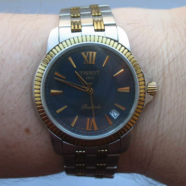 Tissot Ballade C477/577 30M Swiss made Sapphire crystal Quartz wristwatch | WatchCharts Marketplace