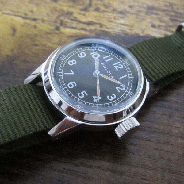 WW2 BULOVA SUB SECOND WITH NEW MILITARY CASE ! | WatchCharts Marketplace
