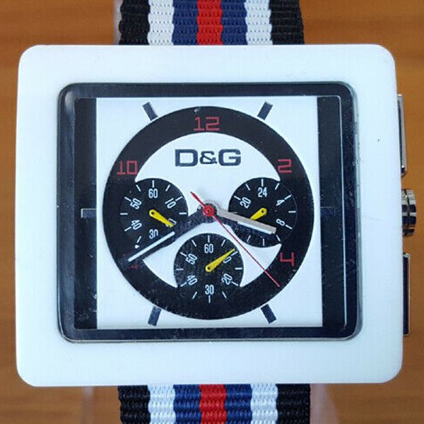 Mens Ladies Dolce & Gabbana D&G Time On Trend Corian Chrono Watch ...