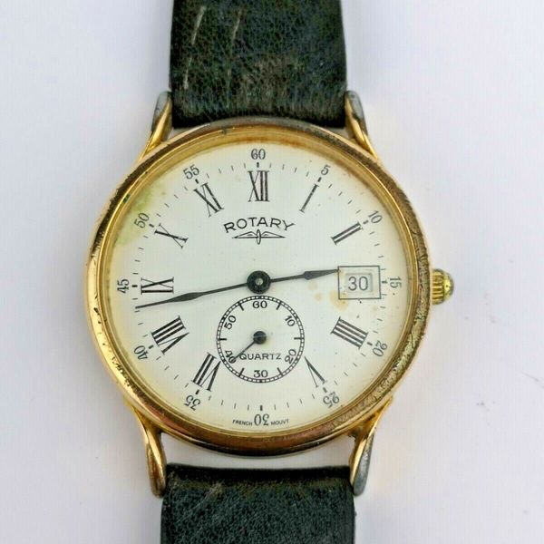 Vintage Rotary Quartz Watch - Working - With FE Feba Movement France ...