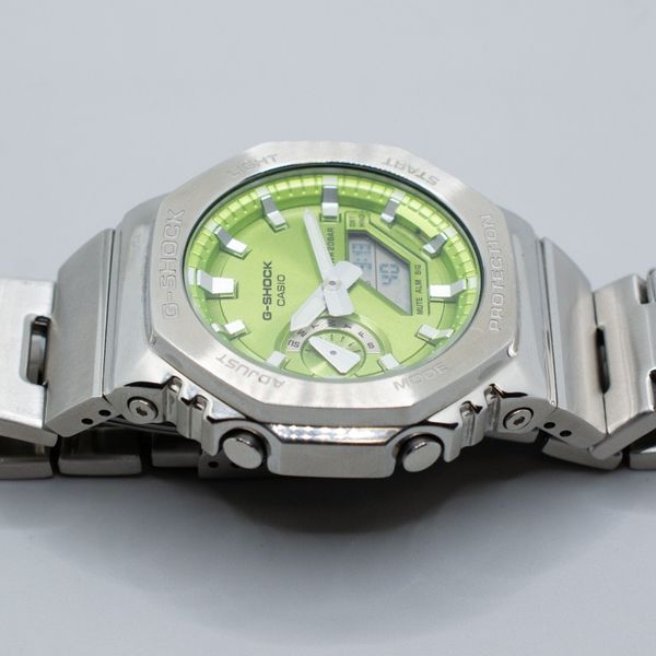 (MA5) Men's Casio G-Shock Analog Digital Watch with Orange Dial (GM2110 ...