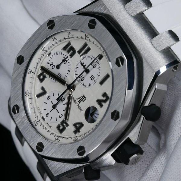[WTS] Audemars Piguet Royal Oak Offshore “White Safari” COMPLETE SET ...