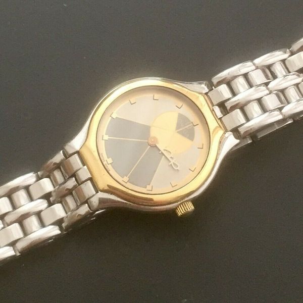 Rare Omega De Ville Yin Yang 18k/SS Women Quartz Watch Swiss Made Used ...