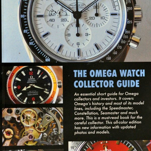 The Omega Collector Watch Guide Book Seamaster Moon Speedmaster ...