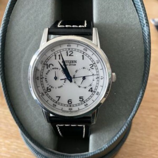 citizen eco drive mens watch leather strap | WatchCharts Marketplace