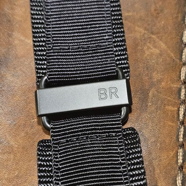 24mm Bell Ross BR01 Velcro Strap | WatchCharts Marketplace