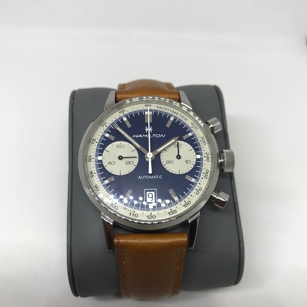 FS: Hamilton Intra Matic Blue Automatic Chrono (7753/H31 based ...