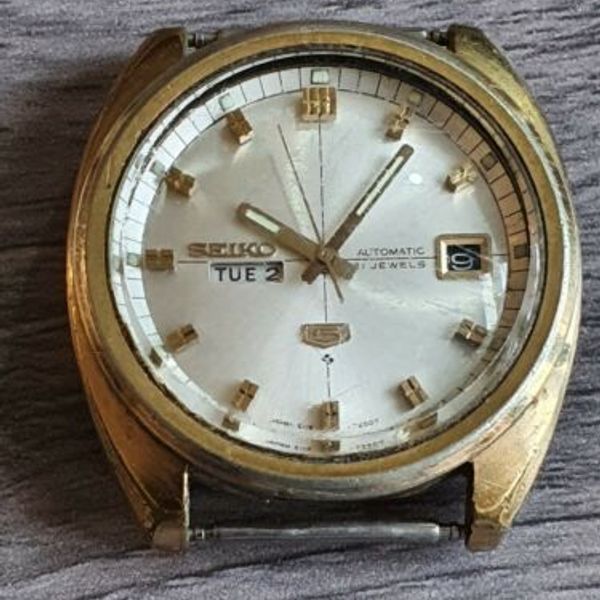 Vintage Seiko 5 Automatic 21 Jewels 6119-7183 Watch | WatchCharts ...