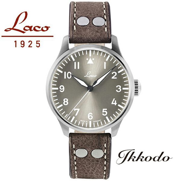 [World limited 500] Laco Laco Augsburg Taupe Self-winding 42 mm ...