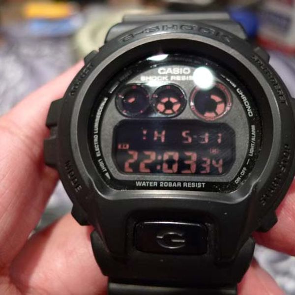SOLD Casio G-Shock DW-6900MS 1289 "Stealth" | WatchCharts Marketplace