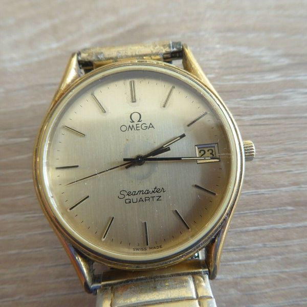 SUPERB OMEGA SEAMASTER QUARTZ CAL 1337 GENTS WRISTWATCH // WORKING ...
