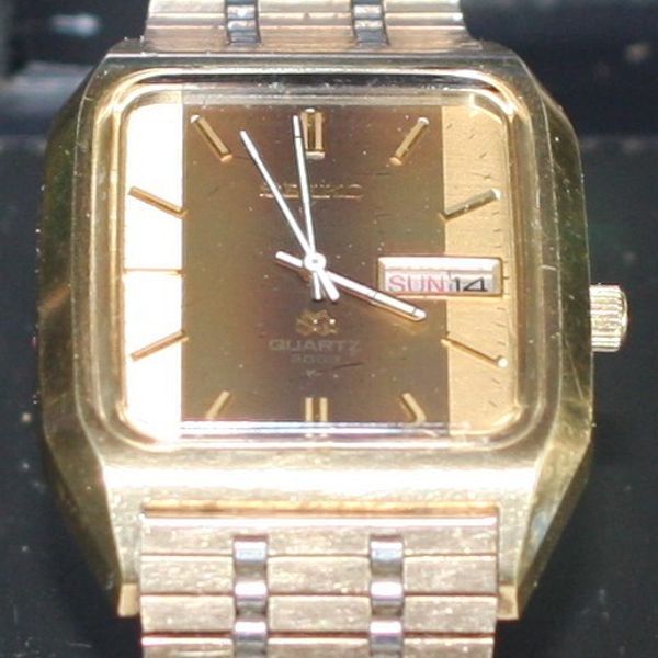 vintage seiko 3003 quartz screams late 70s runs great | WatchCharts ...