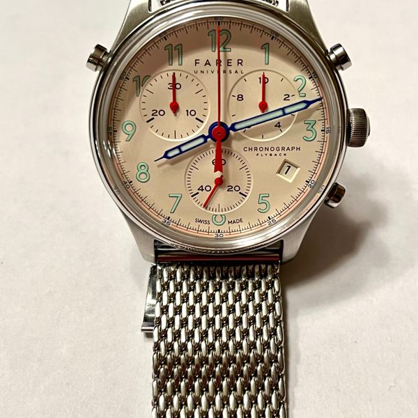 [WTS] Farer Pendine Flyback with extra Farer straps | WatchCharts ...