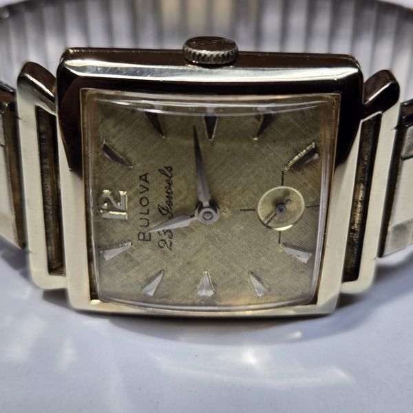 Mens Vintage 1960 Bulova 23 Jewel Watch. Serviced | WatchCharts Marketplace