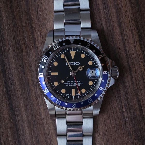 [WTS] Vintage GMT Master homage Seiko mod watch custom order £350 ...