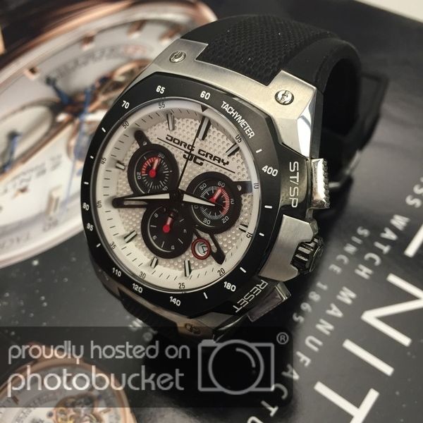 FS: Jorg Gray Chronograph JG8300-22 Black + Silver | WatchCharts