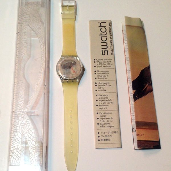 RARE 1997 Jo Whaley Ticking Brain Swatch Watch Vintage Swatch Mint ...