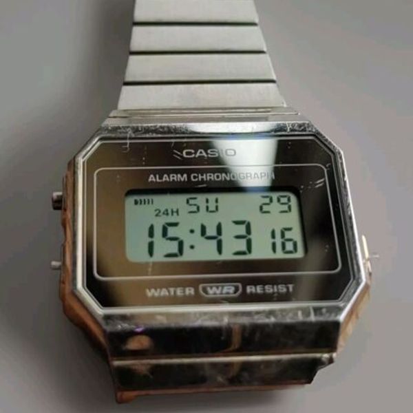 Unisex Wristwatch CASIO A-700WEVG-9AEF GOLD TONE. BROKEN CASE, SPARES ...