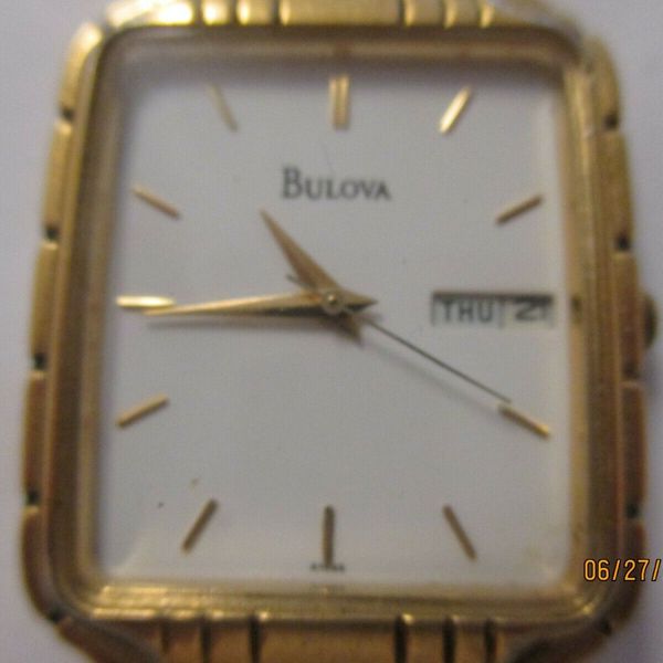 BULOVA 97C26 Quartz T5 Men's Presentation Watch, Not Running ...