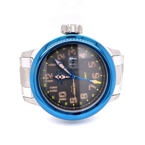 Invicta Russian Aviator 22843 Stainless Steel 53.5MM 100M Men’s Watch ...