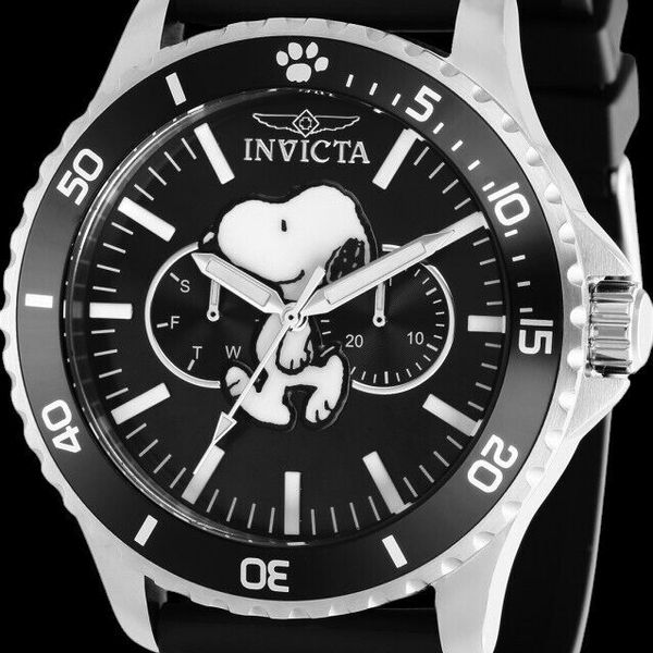 Invicta Men's Character Snoopy Limited Edition Watch 48MM Case ...