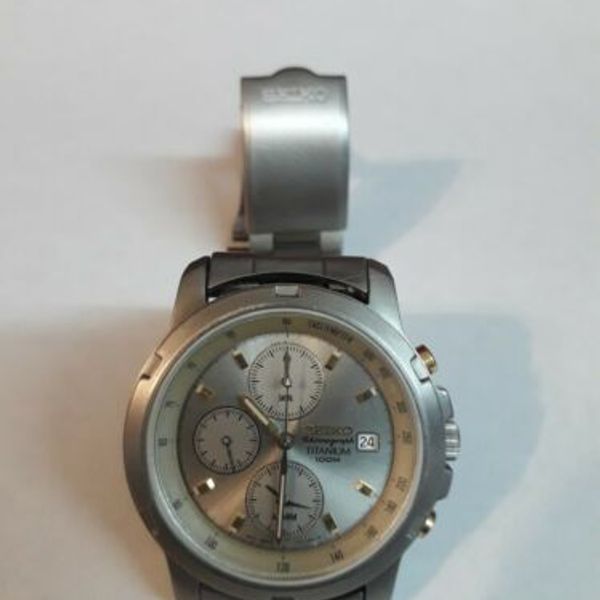SEIKO 7T62 0BE0 TITANIUM CHRONOGRAPH ALARM. | WatchCharts