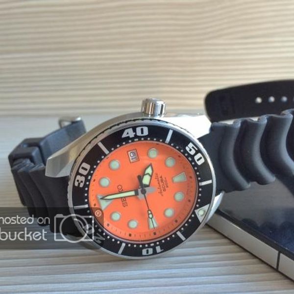 SOLD! FS Seiko SBDC005 Orange Sumo | WatchCharts