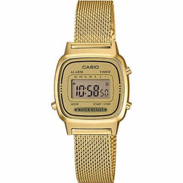 Casio Vintage Mod. Iconic Mini Steel Gold Mesh | WatchCharts Marketplace