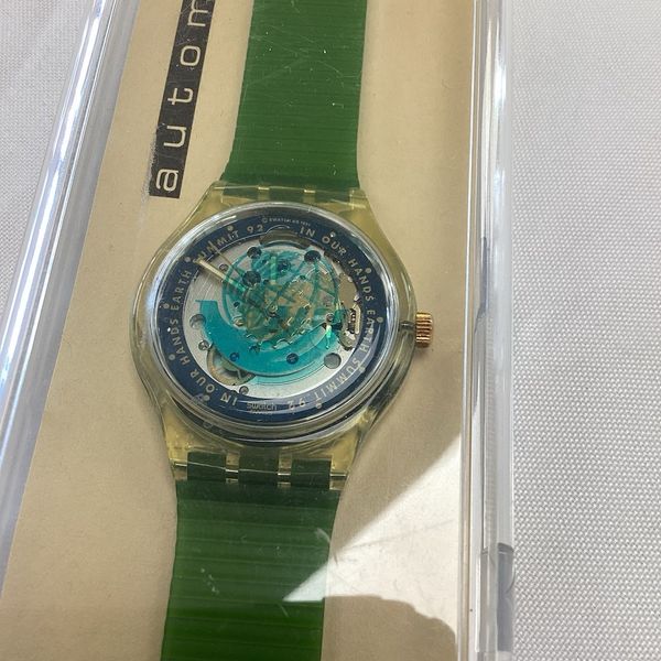 Swatch Automatic Swiss Made In Our Hands Earth Summit â 92 ...