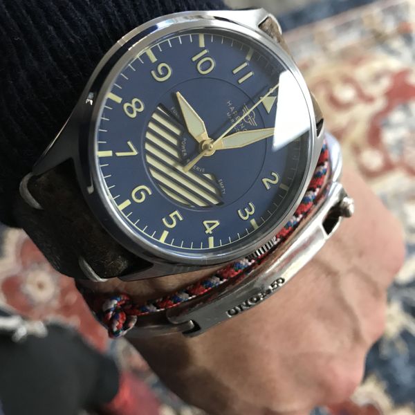 FS OBO: Harbinger Marauder MA6 Blue Guilt Dial | WatchCharts Marketplace