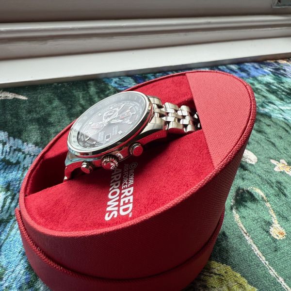 Citizen Red Arrows Chronograph watch with box, June 2025, new condition ...