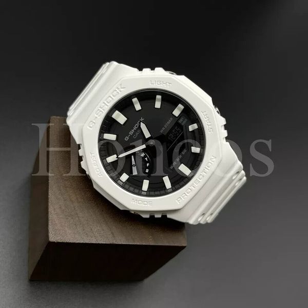 CASIO G-SHOCK GA-2110 series , OCTAGON MEN WATCH white . AU Stock ...