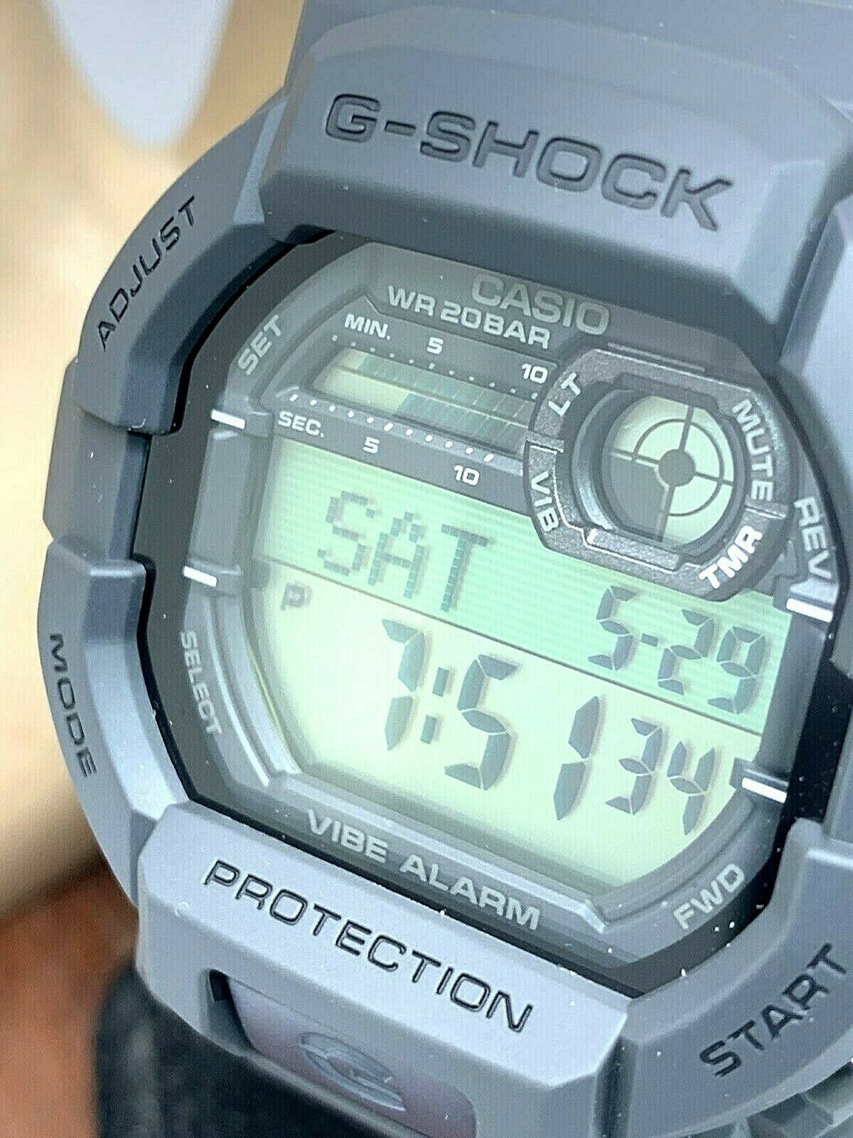 Casio G-Shock Men's Watch GD350-8 Quartz Digital Gray Resin Sport Military 3403 | WatchCharts ...