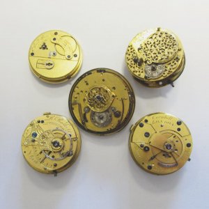 LOT - 22 NOS WRIST / POCKET WATCH MAINSPRINGS BULOVA, BENRUS, GRUEN ...