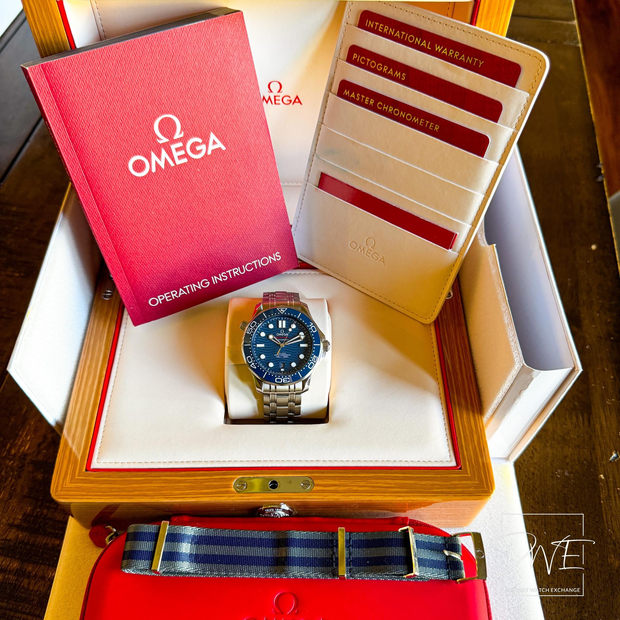 [WTS] Omega Seamaster Blue Wave Dial Full Set | WatchCharts Marketplace