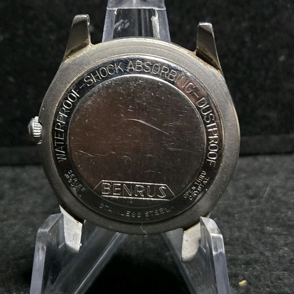 Vintage - Benrus 3061 "Bullitt" - Field Style Watch - Runs ...