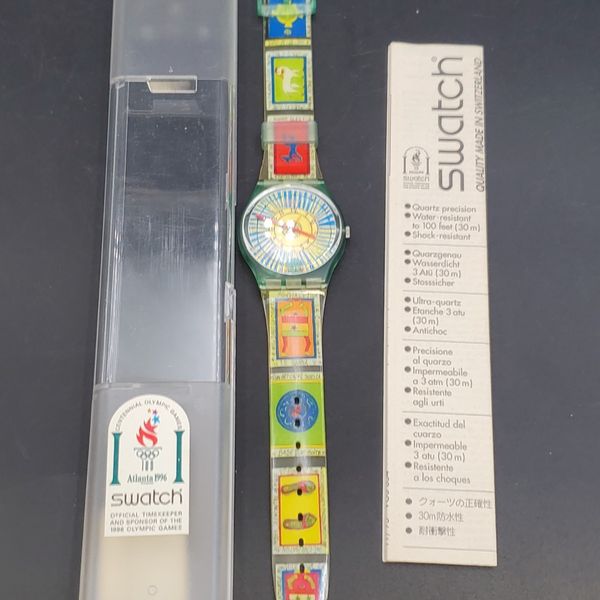 Reloj Swatch Artist Vintage CHEIK NADRO GG140 1996, Hecho en Suiza ...
