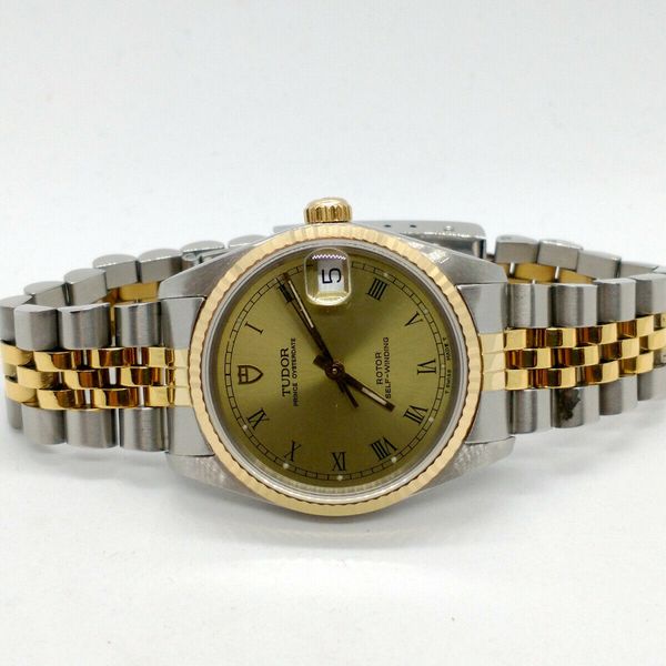 Tudor by Rolex Prince Oysterdate 32mm Datejust Style Watch Model 72033 ...