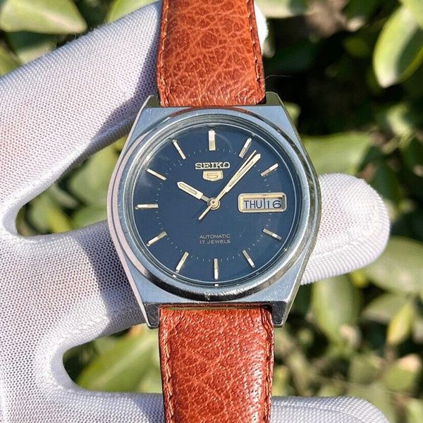 Vintage Seiko 5 Automatic Dress Formal Original Japan Men's Watch 7009-876J | WatchCharts ...