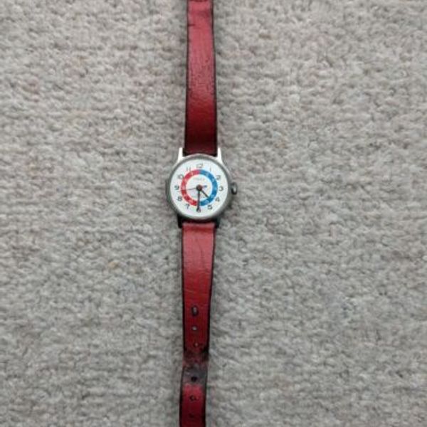 Vintage Timex Time Teachers Mechanical Wrist Watch 1980s (See ...