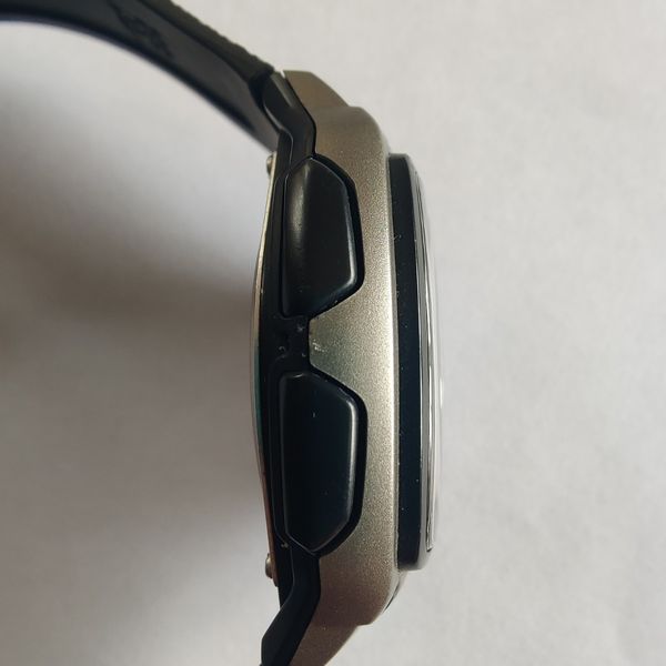 CASIO AW-81 aw81 Analog Digital Telememo Illuminator AW-81-1A1VDF Menâ ...