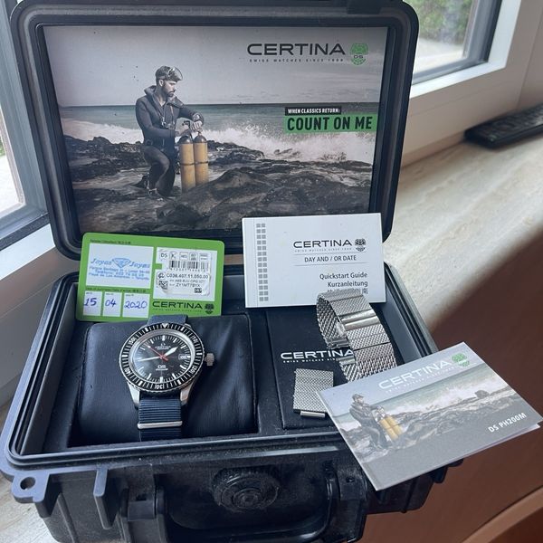 CERTINA DS PH 200M | WatchCharts Marketplace