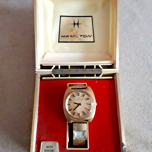 Hamilton Manual Wind Men's Wristwatch W/Case | WatchCharts Marketplace