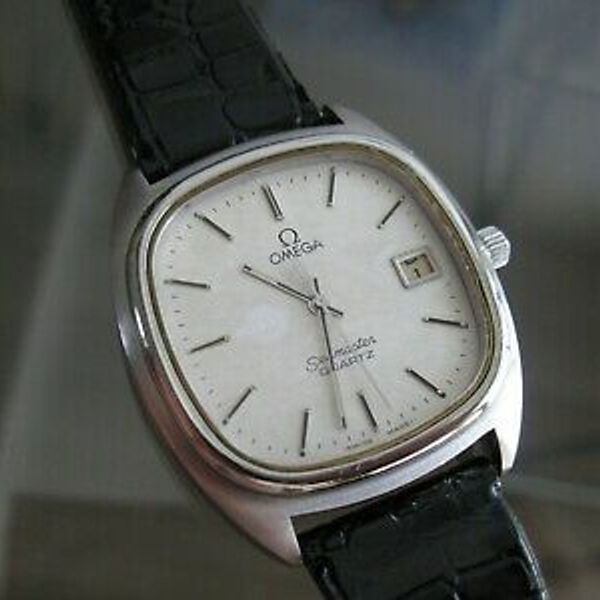 Rare Omega Seamaster 13 Jewels Quartz Cal. 1342 Wristwatch Swiss Made ...