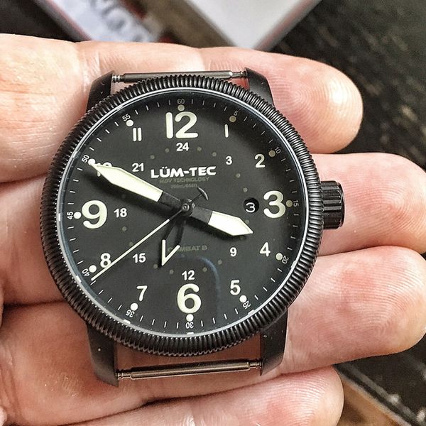 WTS Lum-tec Combat B38 GMT full kit extra straps LNIB | WatchCharts ...