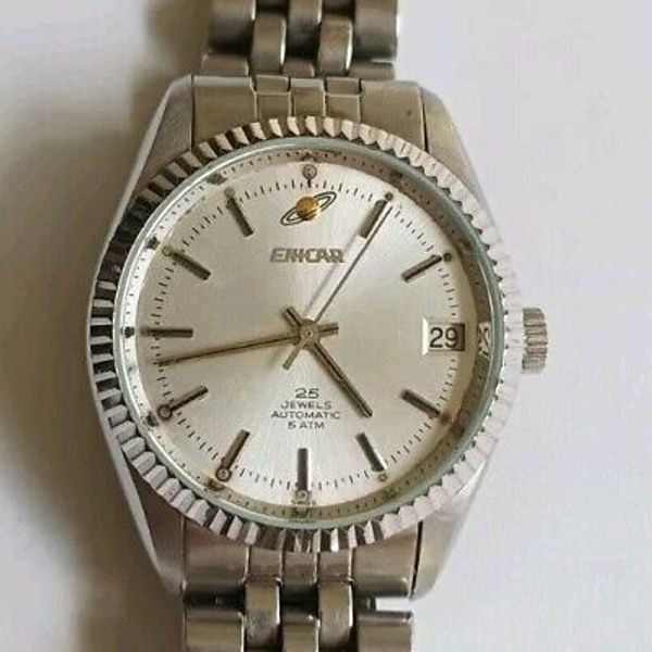 Enicar rare vintage watch men | WatchCharts Marketplace