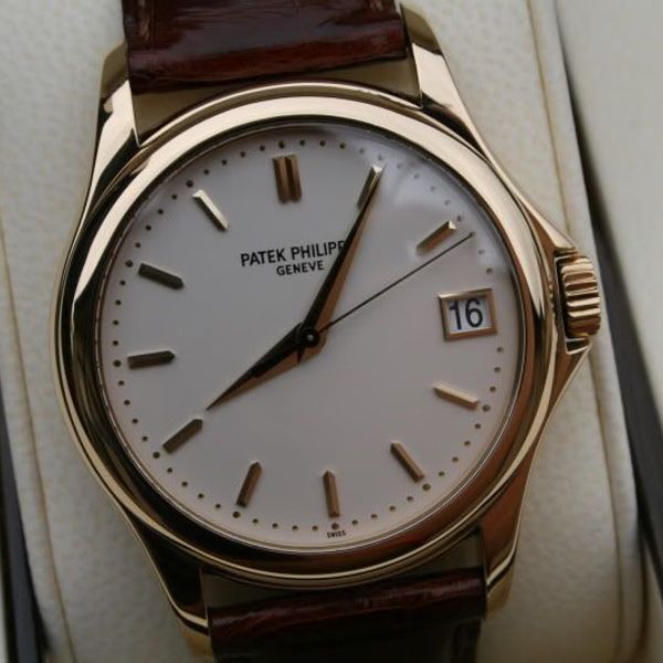 FS: Patek Philippe 5127 J Calatrava 18kt Yellow Gold Mens Watch ...